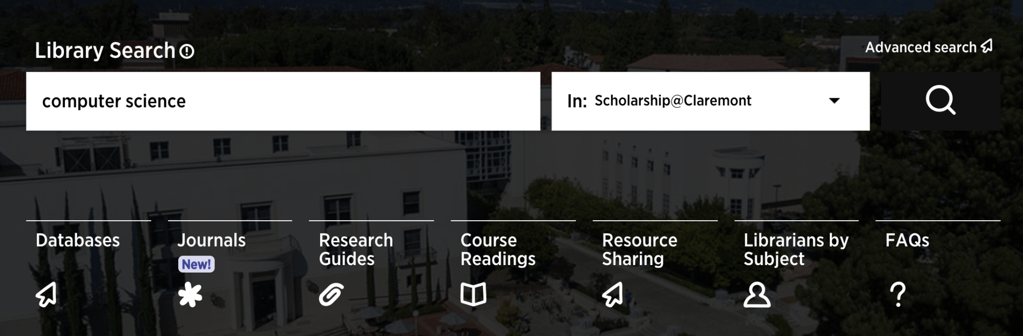 Coming Soon – Scholarship@Claremont Search Option on Library Homepage ...