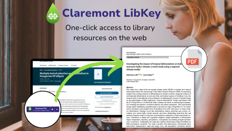 The Claremont Colleges Library – Academic library serving the Claremont ...